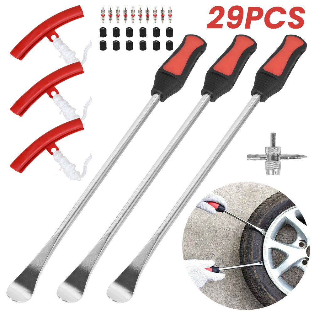 Tyre Levers Spoon Set Heavy Duty Bike Motorcycle Tire Changing Tool ...