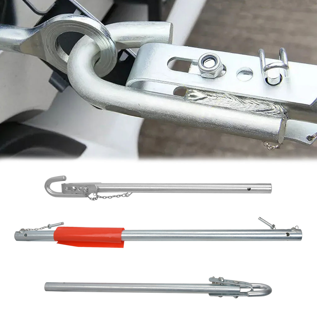 2Ton Straight Pipe Steel Recovery Tow Bar Towing Pole – majexic.co.uk